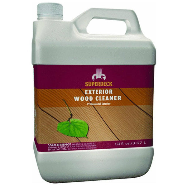 Superdeck® DB0014404-16 Bio-Degradable Exterior Wood Cleaner, 1 Gallon ...