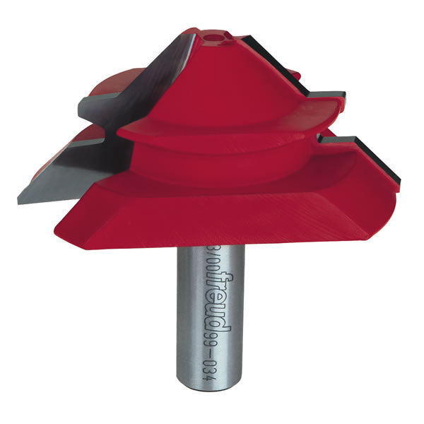 Freud 99-034 Lock Miter Router Bit, 2-3/4 Inch Dia. x 1/2 Inch Shank ...