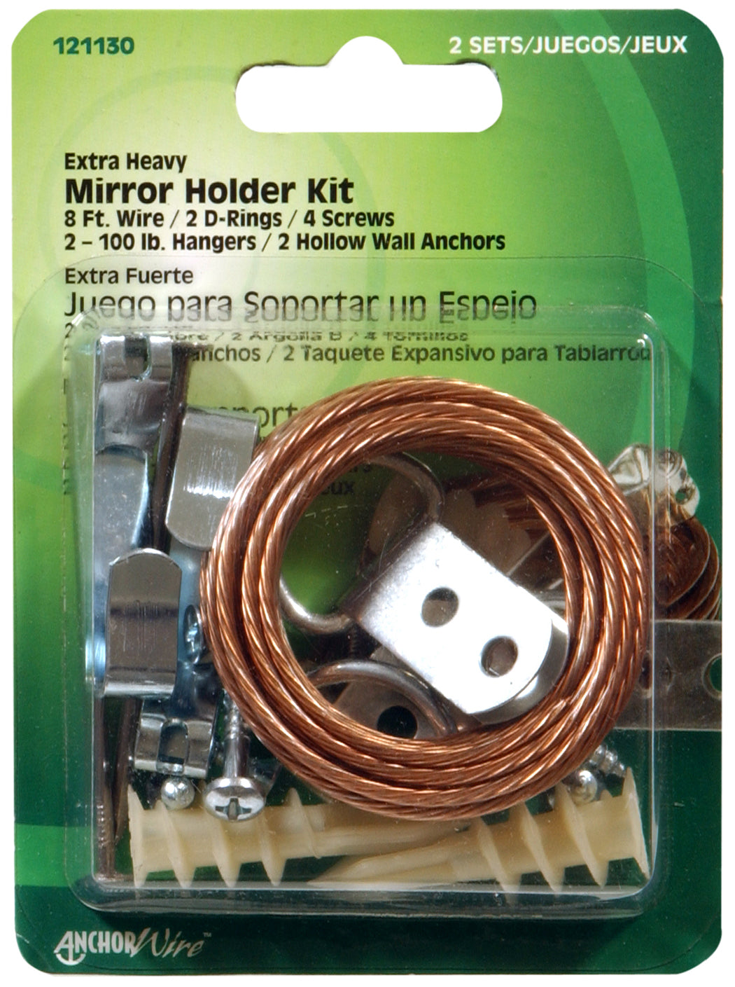 Mirror hanging kit store