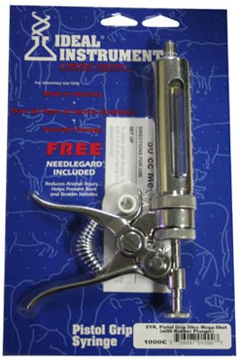 Neogen 1000 Mega Shot Pistol Grip Syringe, 50 cc – Toolbox Supply