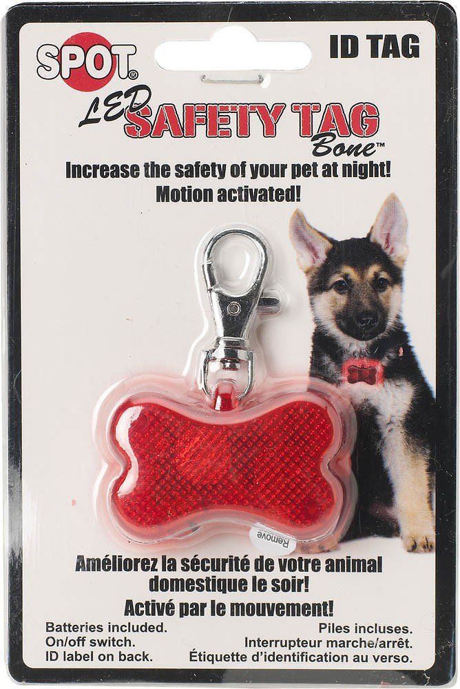 Spot® 40010 Motion-Activated LED Safety Tag Bone Shape ID – Toolbox Supply