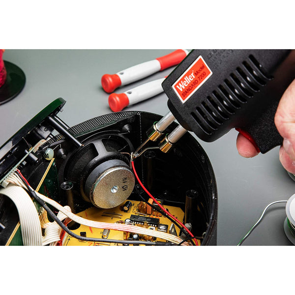 Weller 7200PKS Standard Multi-Purpose Soldering Gun Kit, 75W, 120V ...