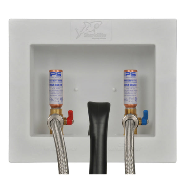 SharkBite® 24763 Washing Machine Outlet Box, 1/2" SB x 3/4" MHT ...