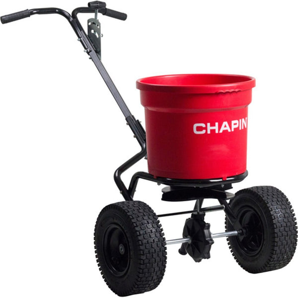Chapin 82050C Contractor Turf Spreader with Rain Cover, 70-Pound Capac ...