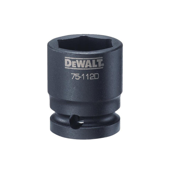 DeWalt® DWMT75112OSP Black Oxide Coating Impact Sockets, 1/2'' Drive ...
