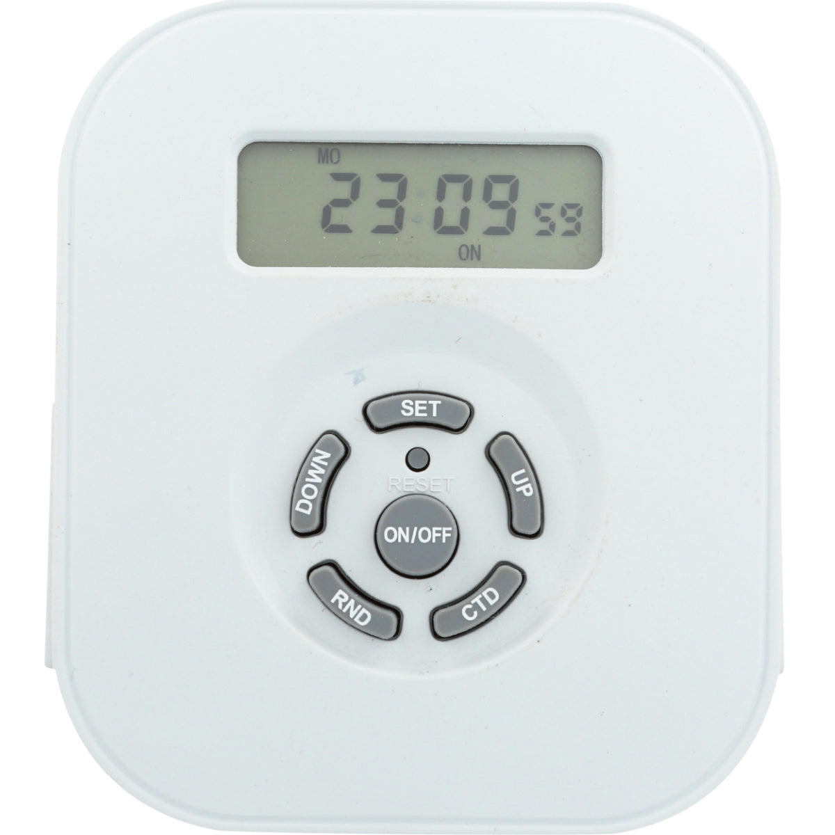 Westek TE1606WHB Indoor Weekly Digital Round Timer, White – Toolbox Supply