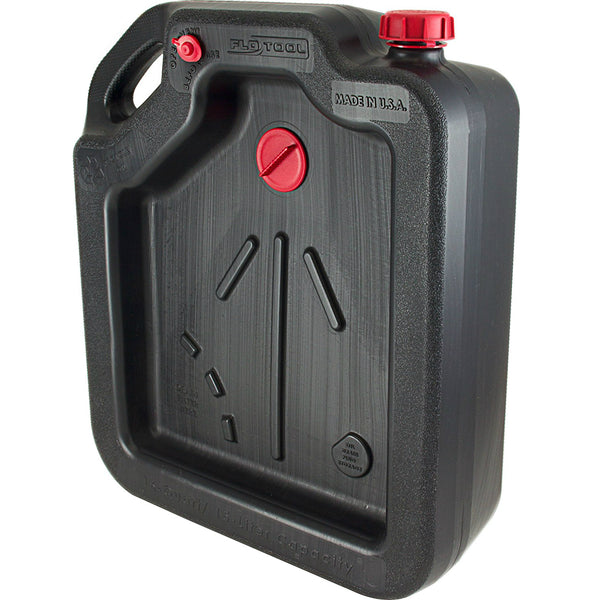 FloTool 42003MI Super-Duty Leak-Proof Drain Container, Plastic, 16-Qt ...