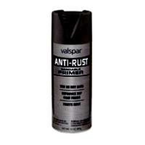 Valspar 465-68229-76 Anti-Rust Sandable Spray Primer, 12 Oz, Black ...