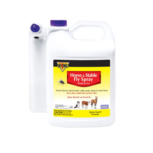 Bonide 46173 Revenge Horse & Stable Fly Spray, 128 Oz – Toolbox Supply