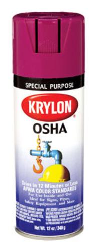 Krylon 1929 OSHA Safety Colors Spray Paint, 12 Oz, Purple – Toolbox Supply