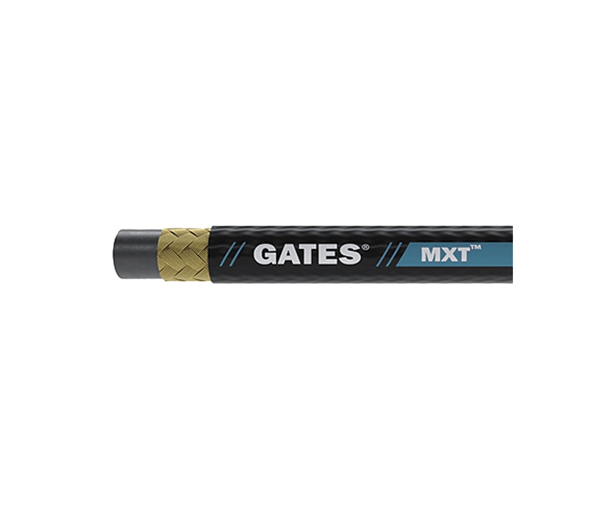 Gates 85053 MXT MEGASYS Wire Braid Hose, Black – Toolbox Supply