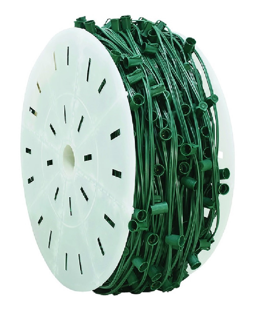 Holiday Bright Lights C9500gc 12 C9 String Socket Christmas Light Cord