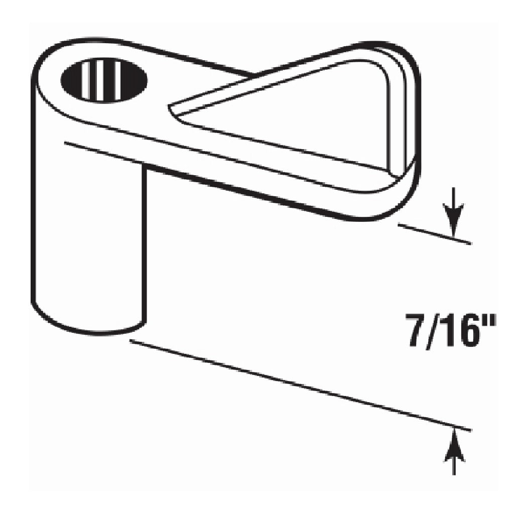Prime Line L 5769 Window Screen Clip, Plastic, Gray – Toolbox Supply