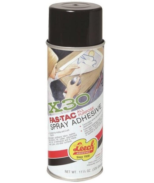 Leech LFT-125 Fas-Tac All Purpose Spray Adhesive, 11.5 Oz – Toolbox Supply