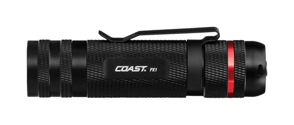 Coast 20864 PX1 LED Flashlight, Black, 480 Lumens – Toolbox Supply