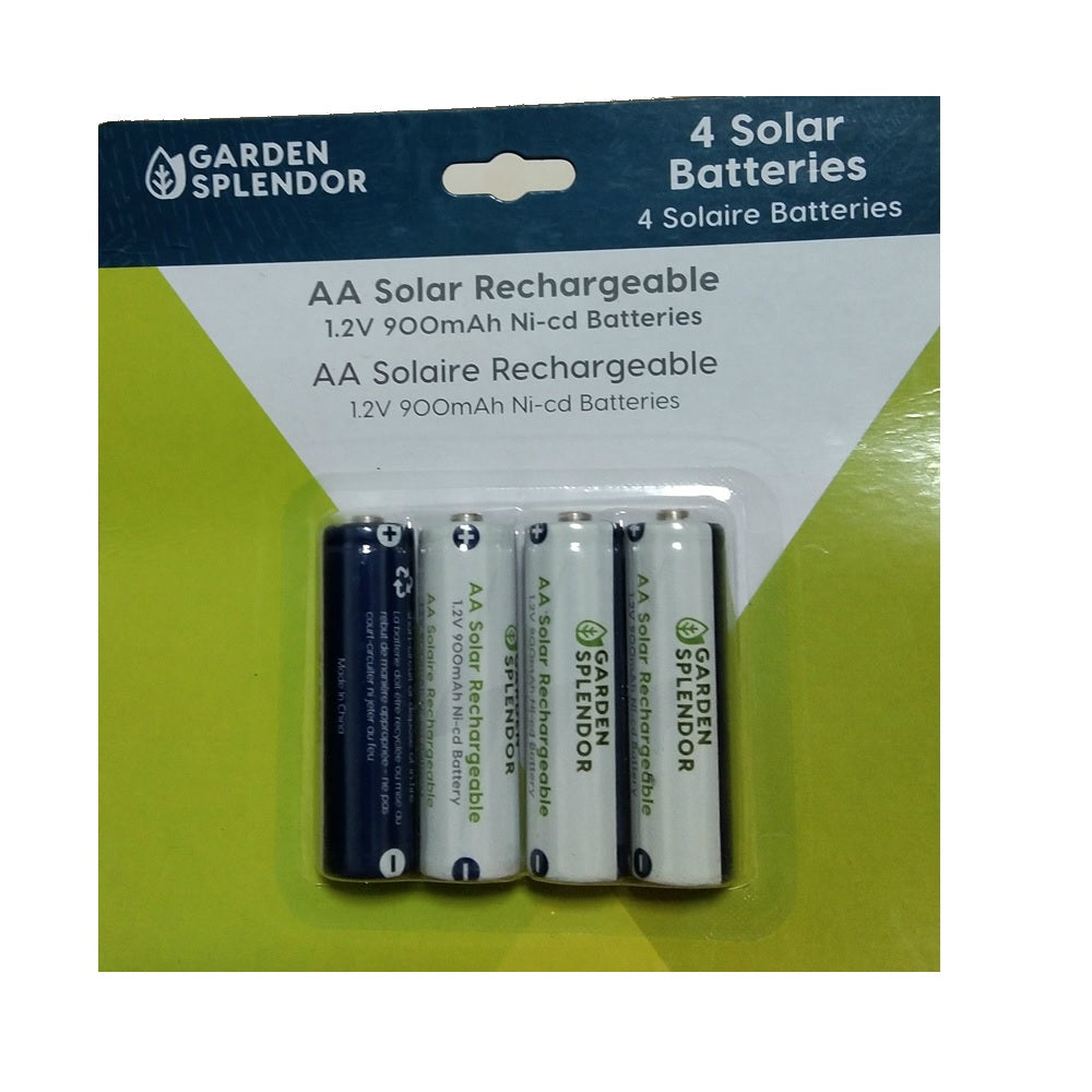 Garden Splendor 830-1905 Solar Rechargeable Battery, 900 Mah – Toolbox ...